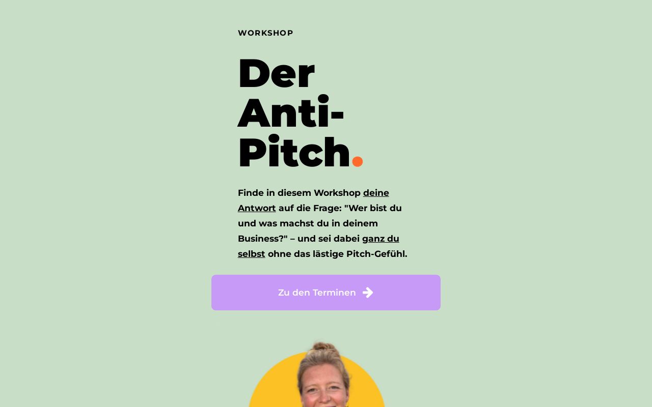 Der Anti-Pitch Workshop